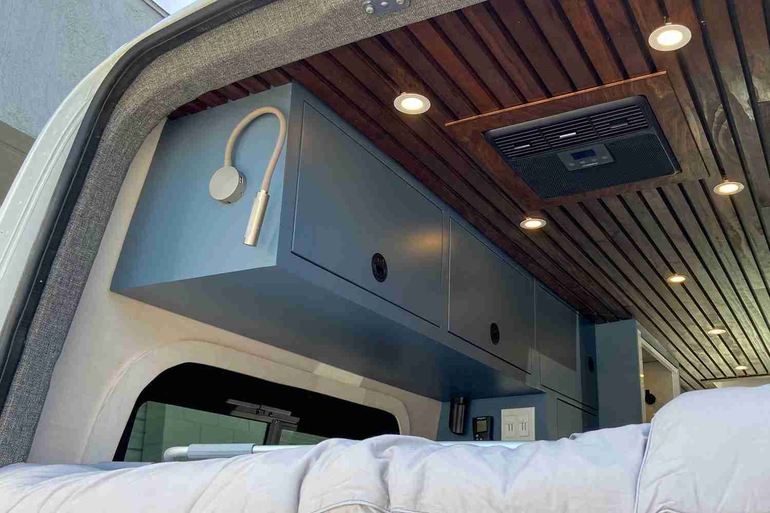 Dodge Promaster Van Baltic Birch Upper Cabinets – Veritas Vans