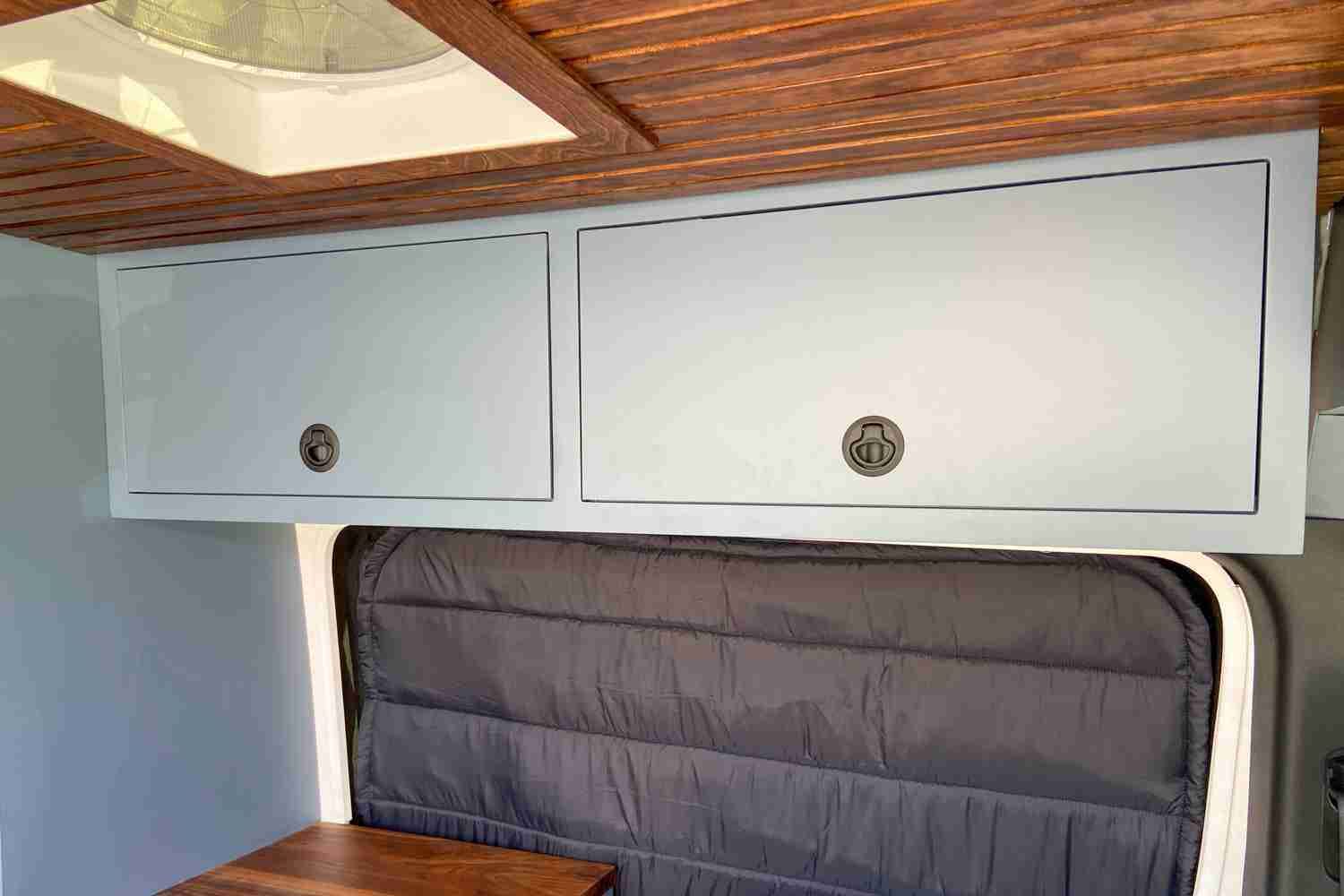 Dodge Promaster Van Baltic Birch Upper Cabinets – Veritas Vans