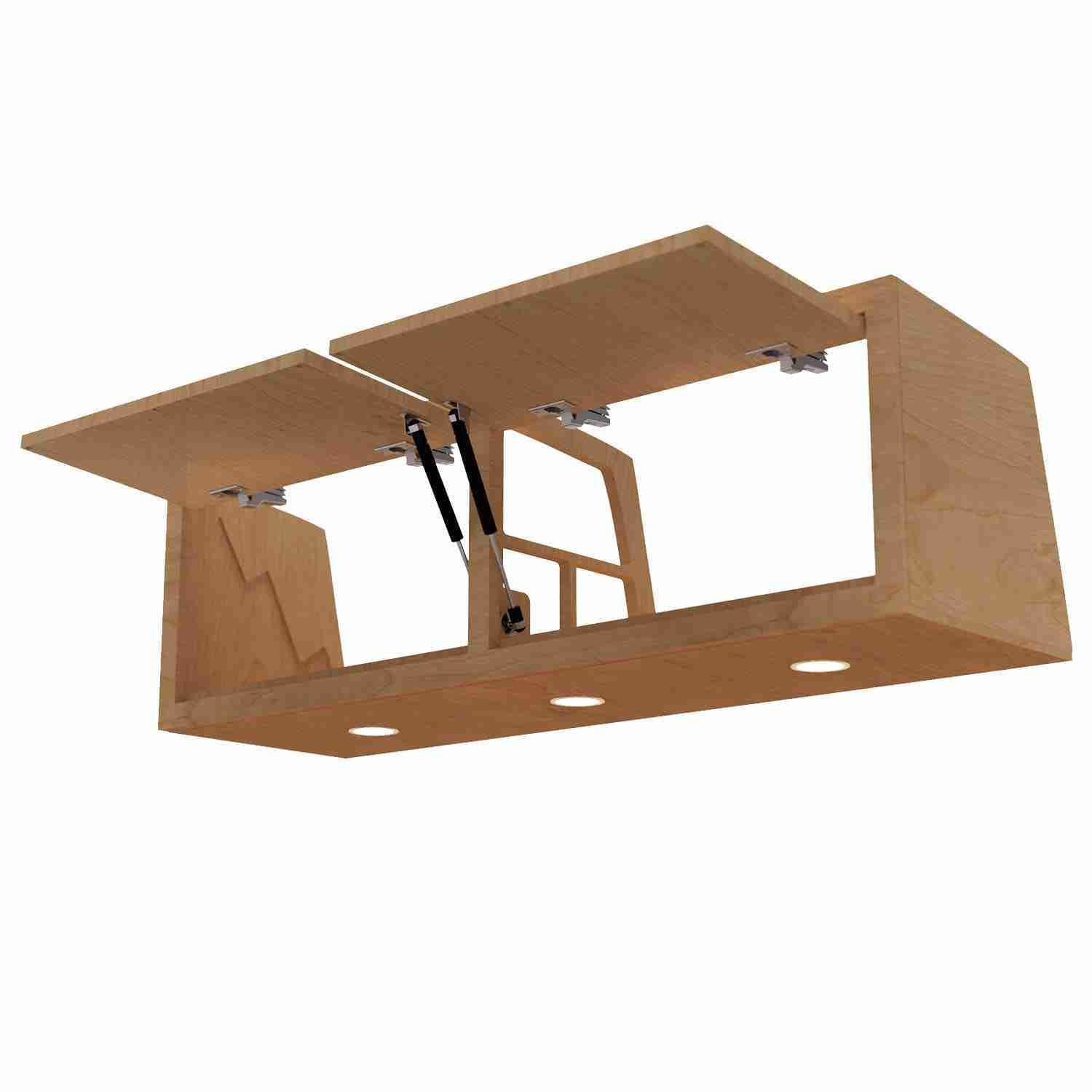 Sprinter Van Baltic Birch Upper Cabinets 2007-2024 Mercedes – Veritas Vans