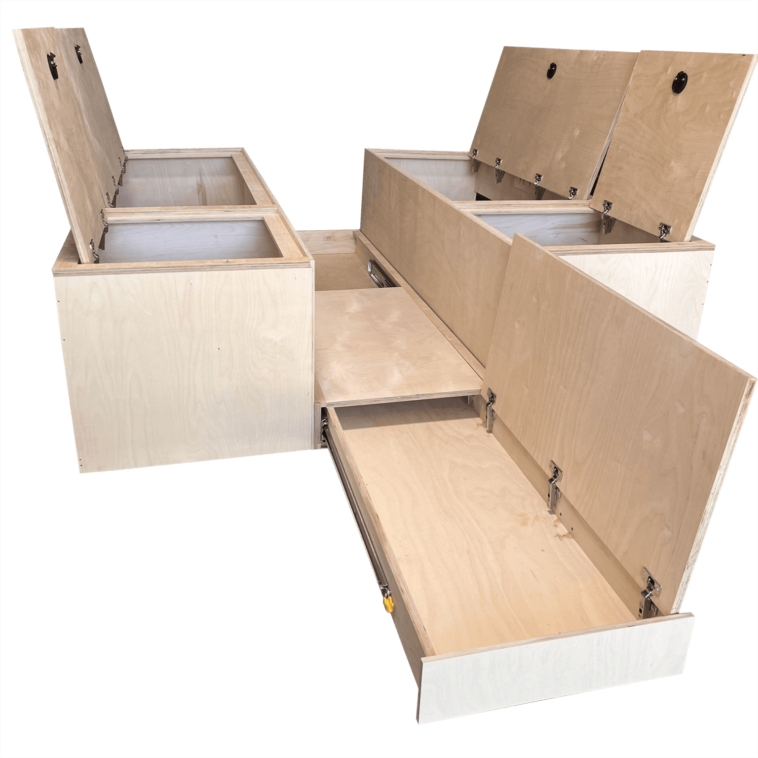 Dodge Promaster Van Baltic Birch Upper Cabinets – Veritas Vans